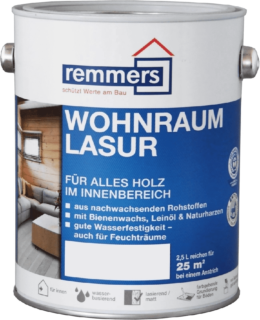 Wohnraum Lasur Remmers 0,75 L | Holzhandel OWL