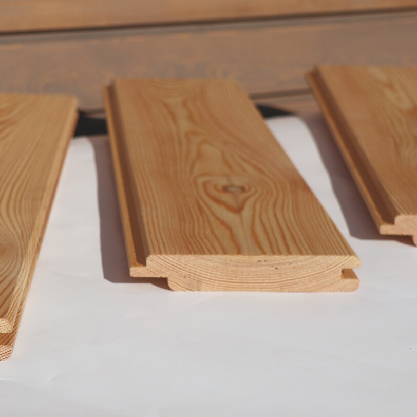 Nut-Feder Kombi-Profil 20 x 118 mm sibirische Lärche - Sortierung: AB ...